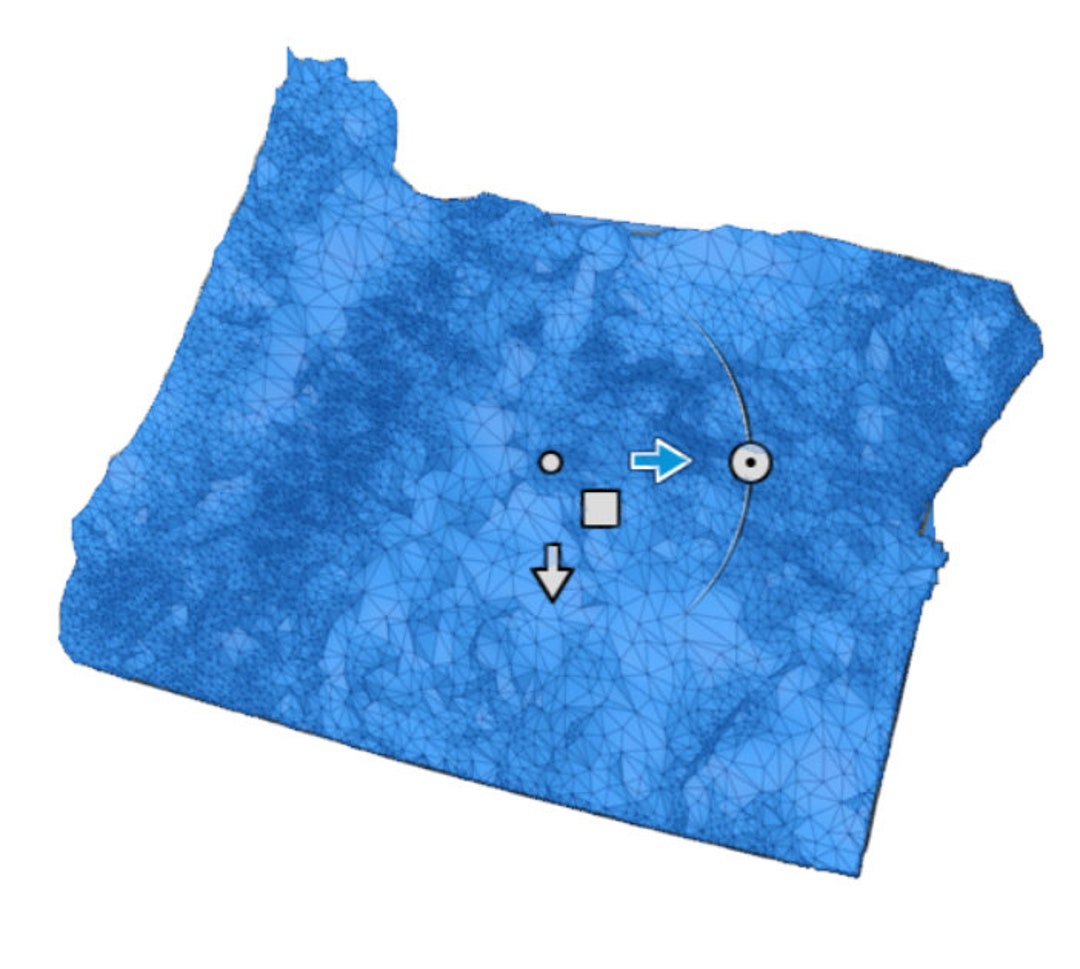 Topographical Map of Oregon .stl File for Cnc 3d Printing - Etsy