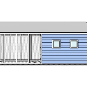 The Spacious and Sturdy DIY Chicken Run Plans for 50 Chickens - Etsy