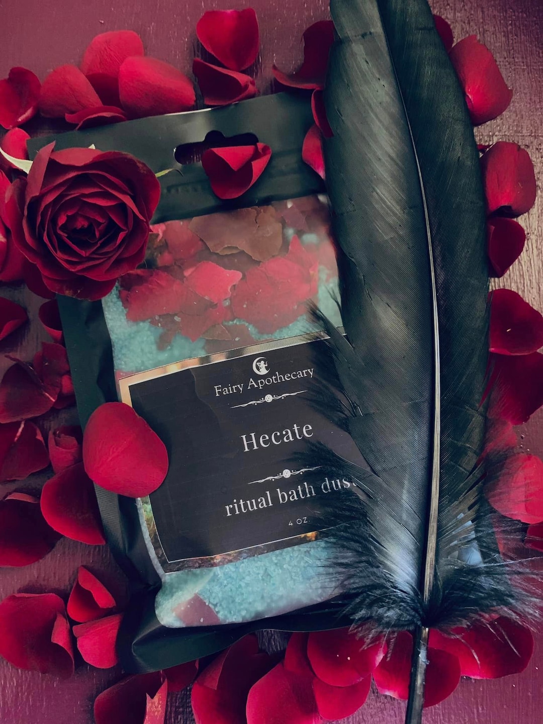 HECATE RITUAL Bath Salts and Dust / Witch Bath / Organic Herbs / Ritual ...