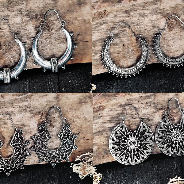 Gypsy Earrings - Etsy UK