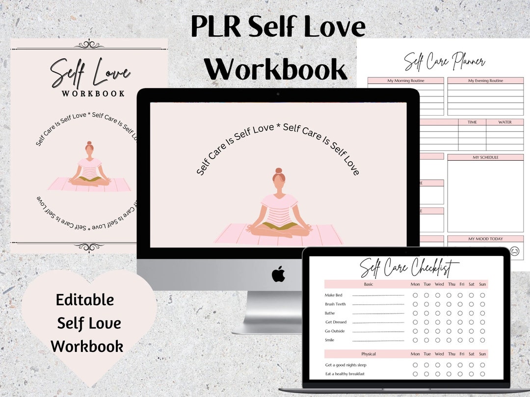Self Love Work Sheets - Etsy
