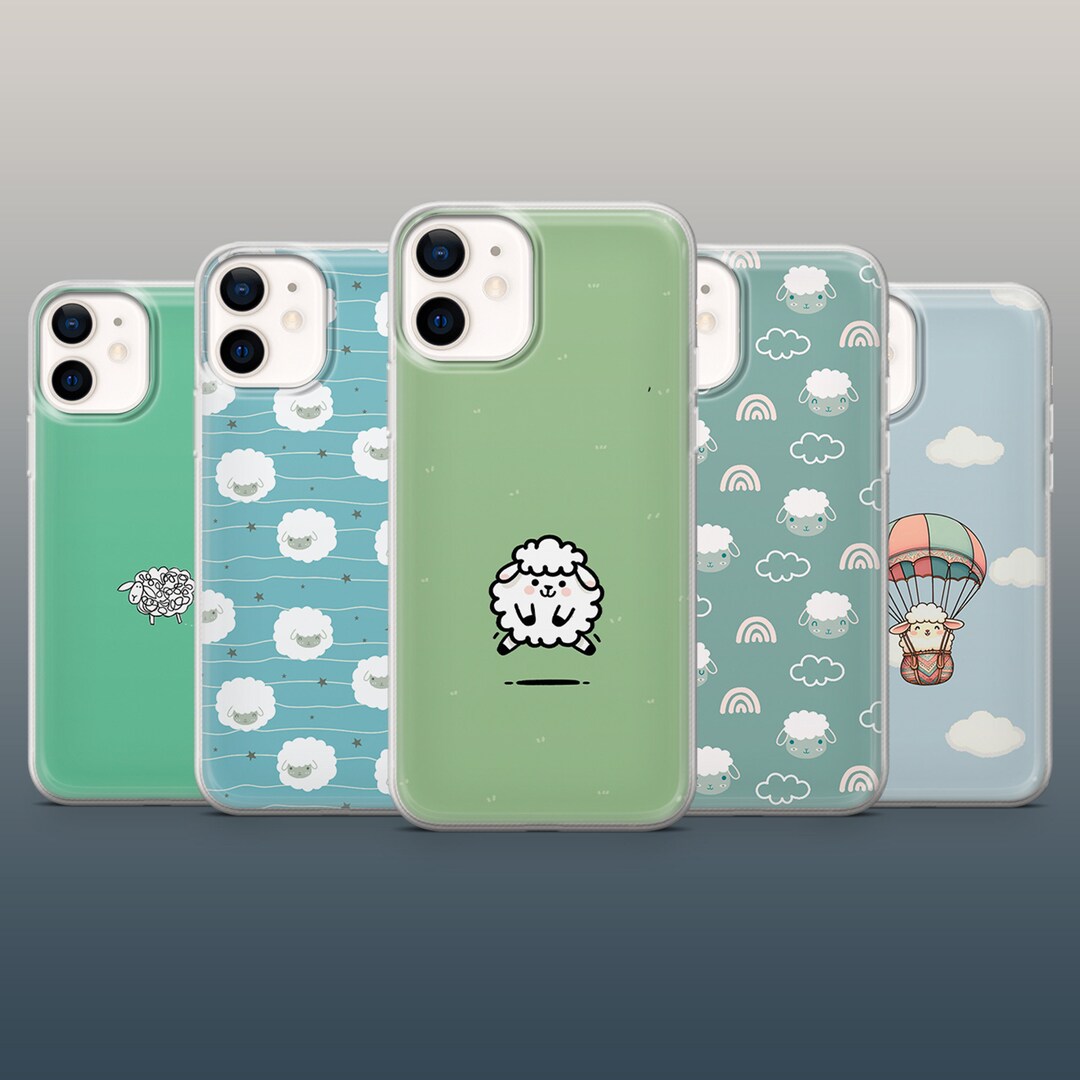 Sheep Phone Case Farm Lover Cover for iPhone 15, 14, 13, 12, 11, Xr ...