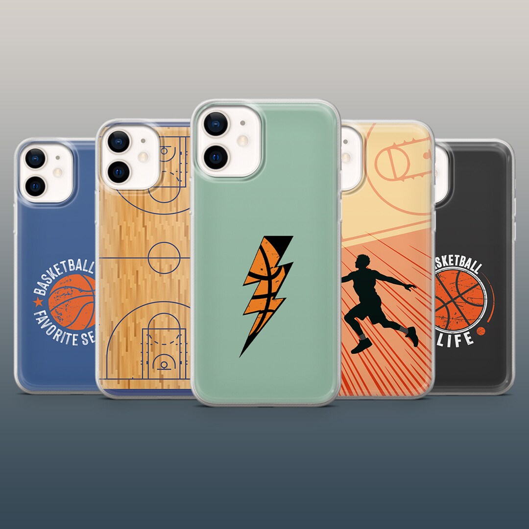 Basketball Phone Case Sports Competition Cover for iPhone 15, 14, 13 ...