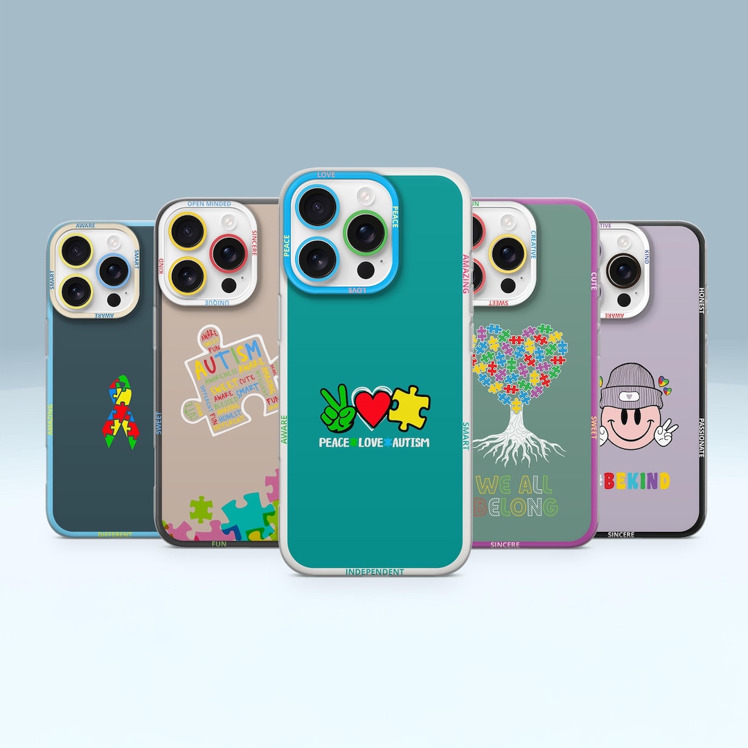Autism Awareness Phone Case Aba Therapy Cover for iPhone 16pro Max, 15 ...