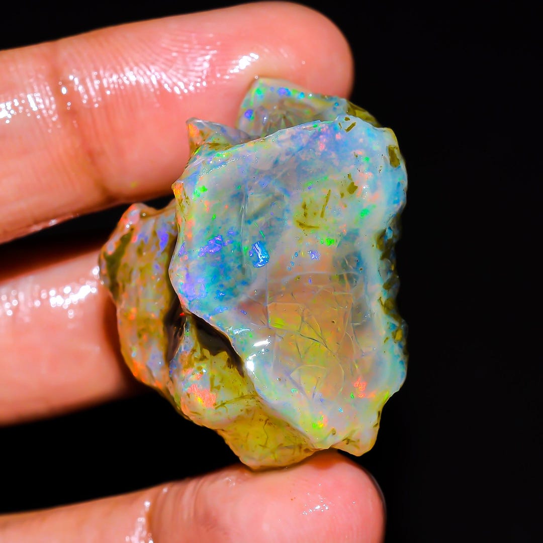 Opal Rough, Opal Raw, Opal Crystal, Natural Opal, Ethiopian Opal, Large ...