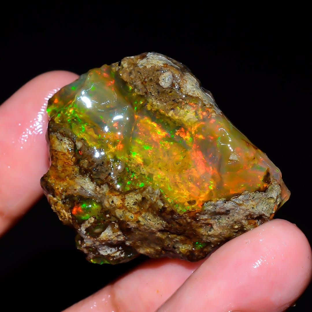 Opal Rough, Opal Raw, Opal Crystal, Natural Opal, Ethiopian Opal, Large ...