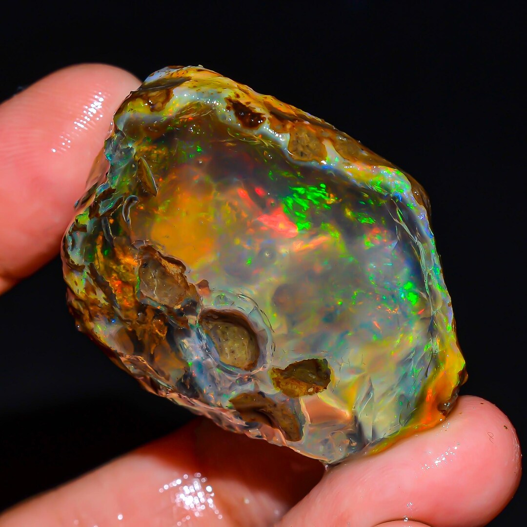 Opal Rough, Opal Raw, Opal Crystal, Natural Opal, Ethiopian Opal, Large ...