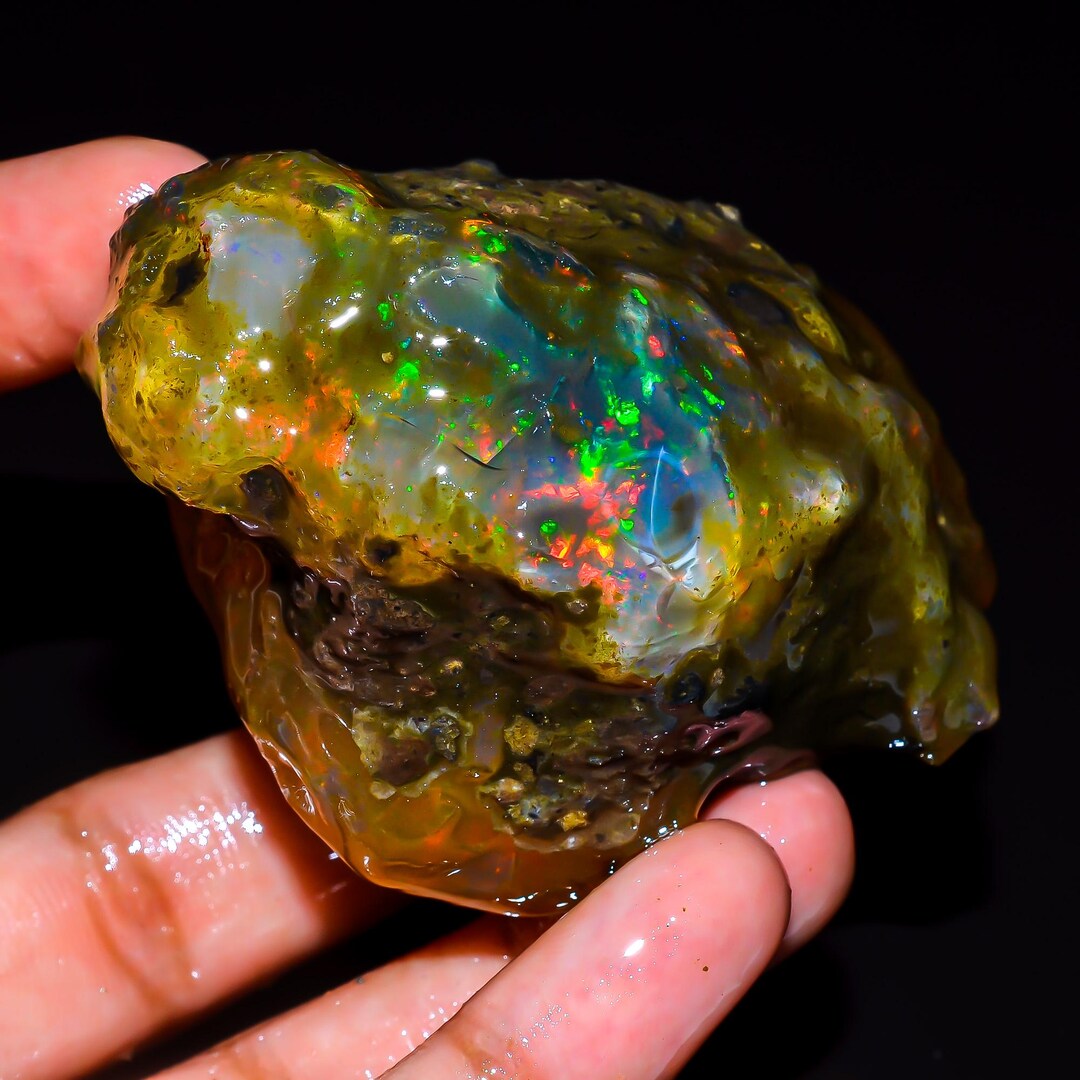 Opal Rough, Opal Raw, Opal Crystal, Natural Opal, Ethiopian Opal, Large ...