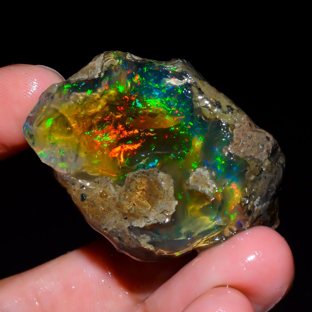 Opal Rough, Opal Raw, Opal Crystal, Natural Opal, Ethiopian Opal, Large ...