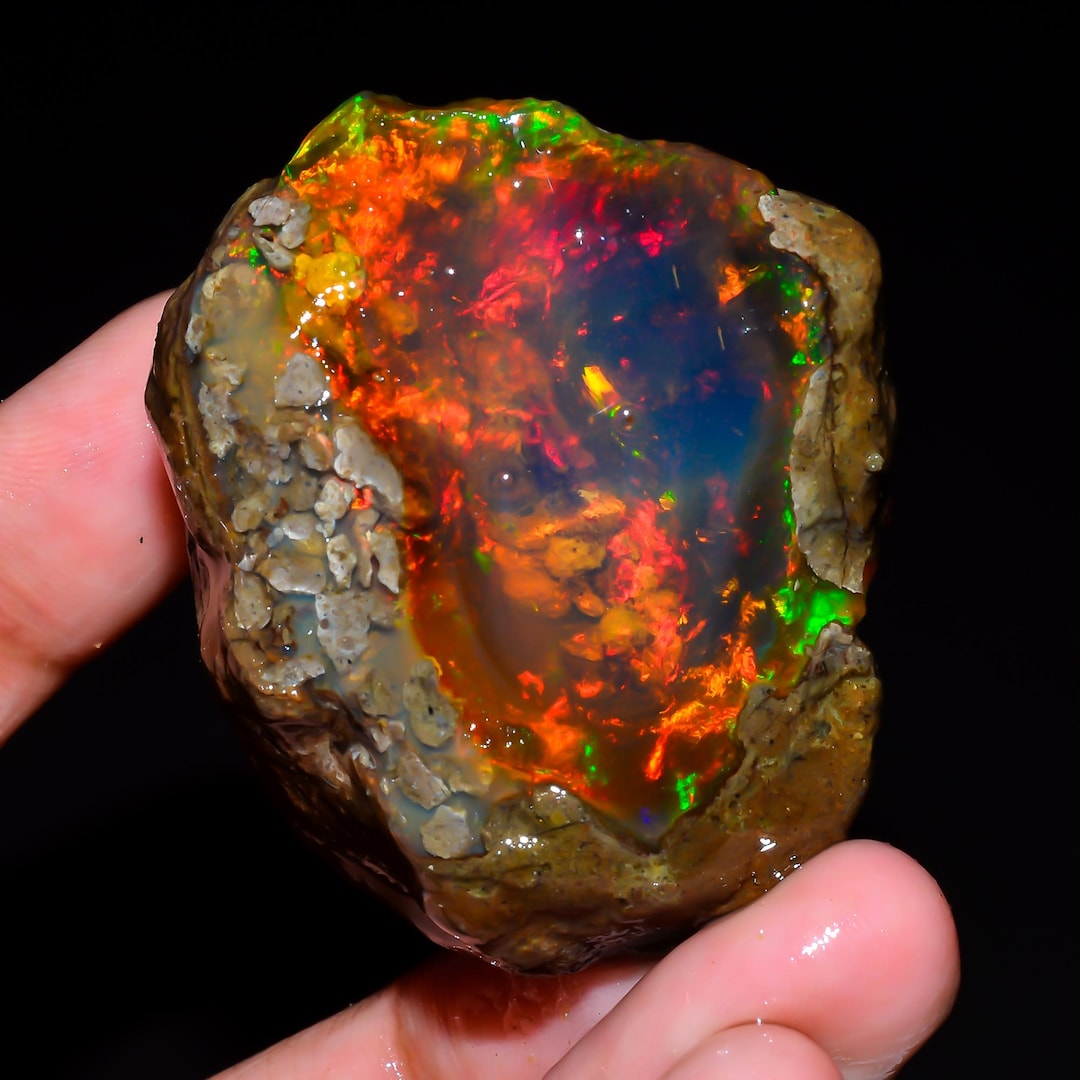Opal Rough, Opal Raw, Opal Crystal, Natural Opal, Ethiopian Opal, Large ...