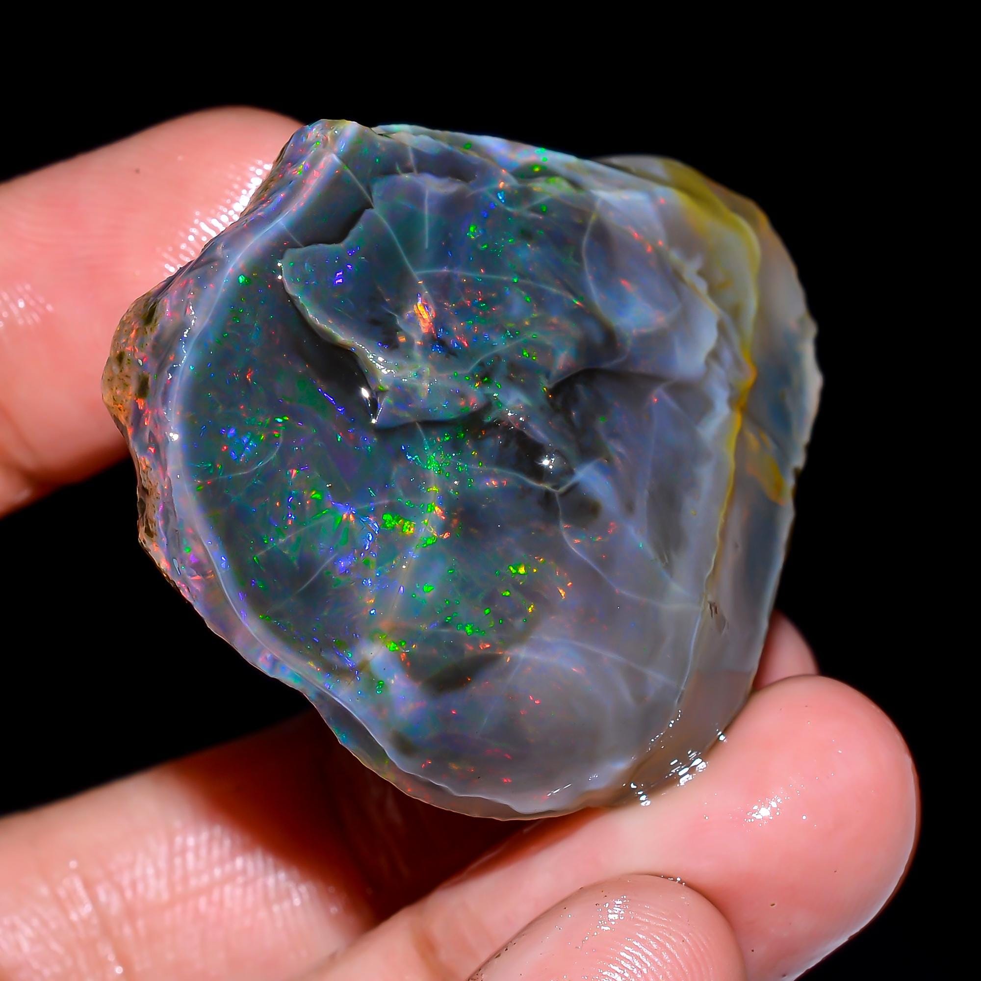 Opal Rough, Opal Raw, Opal Crystal, Natural Opal, Ethiopian Opal, Large ...