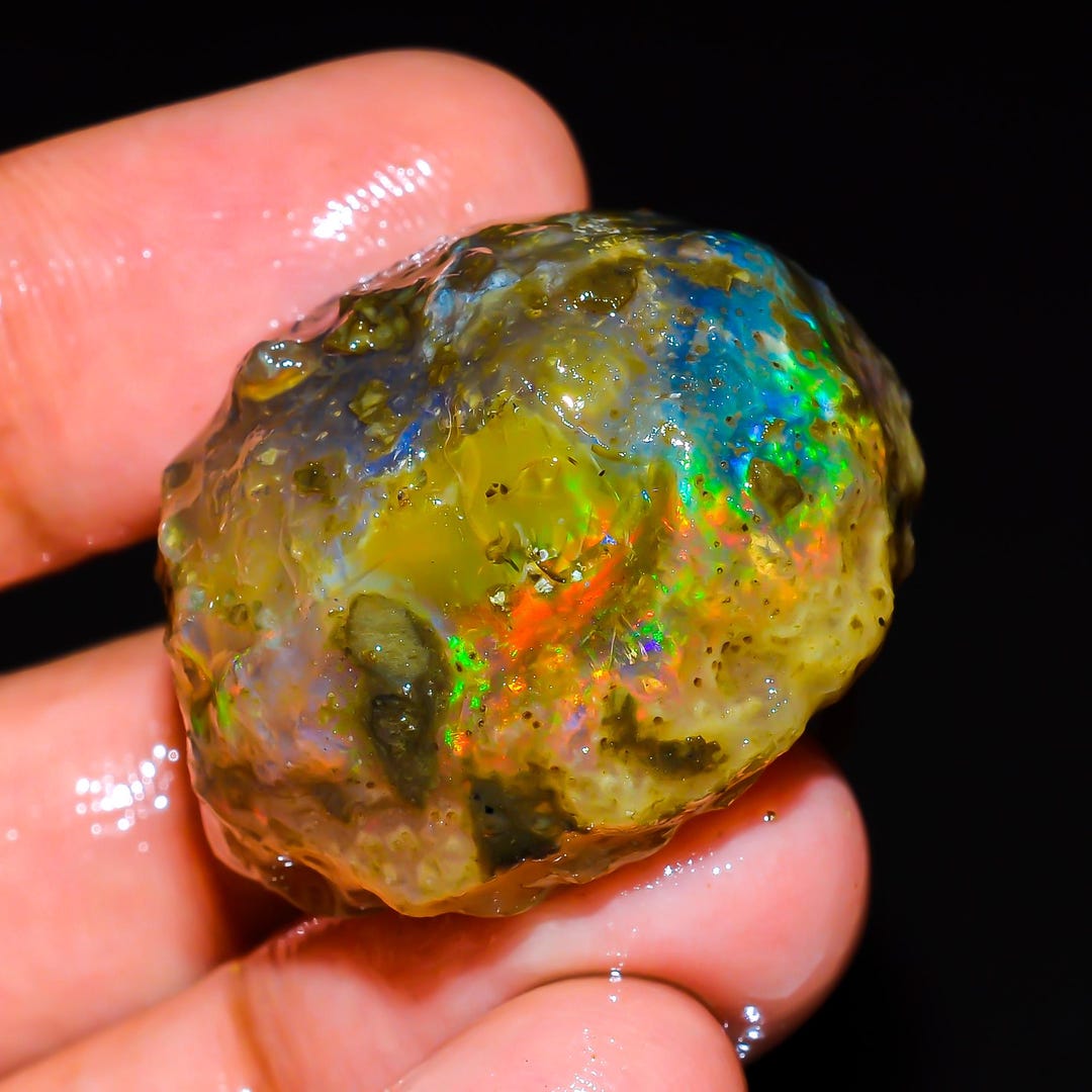 Opal Rough, Opal Raw, Opal Crystal, Natural Opal, Ethiopian Opal, Large ...