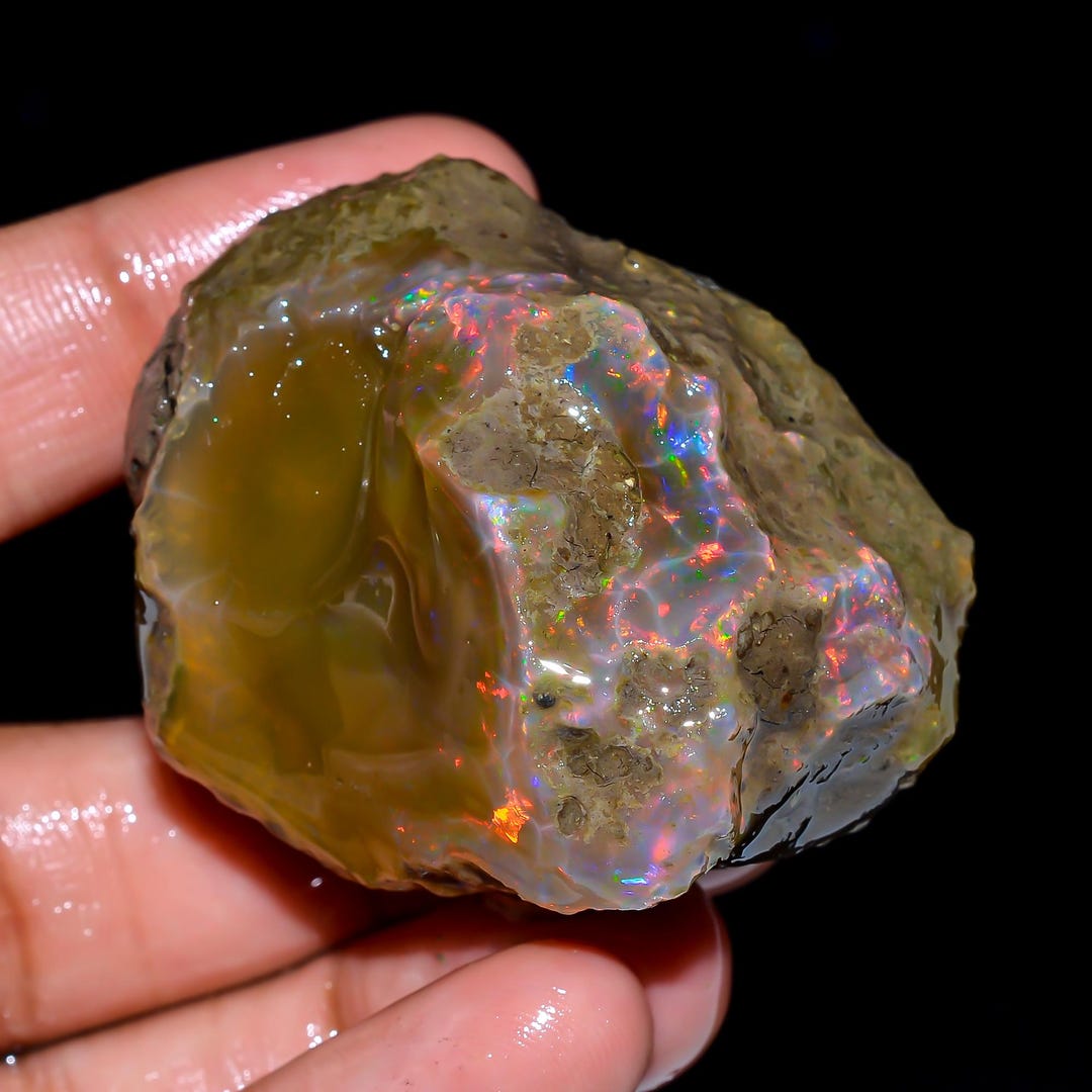 Opal Rough, Opal Raw, Opal Crystal, Natural Opal, Ethiopian Opal, Large ...