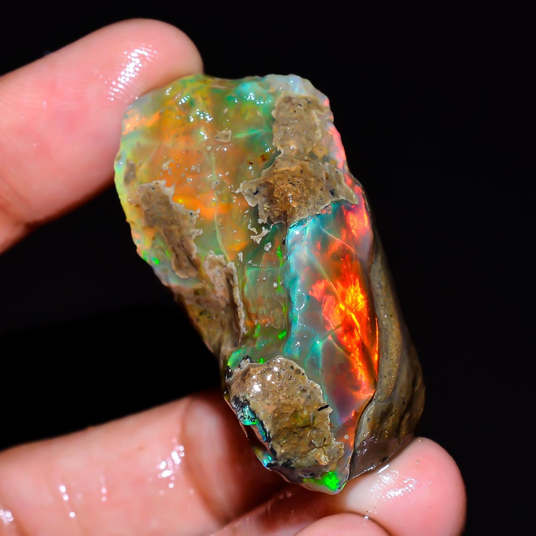 Opal Rough, Opal Raw, Opal Crystal, Natural Opal, Ethiopian Opal, Large ...