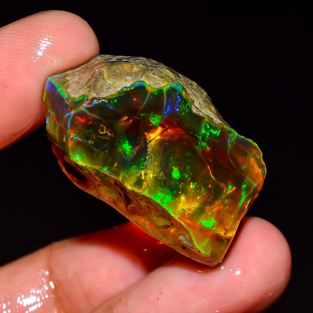 Opal Rough, Opal Raw, Opal Crystal, Natural Opal, Ethiopian Opal, Large ...