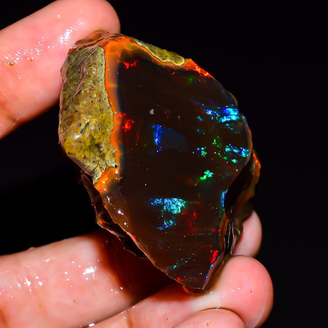 Opal Rough, Opal Raw, Opal Crystal, Natural Opal, Ethiopian Opal, Large ...