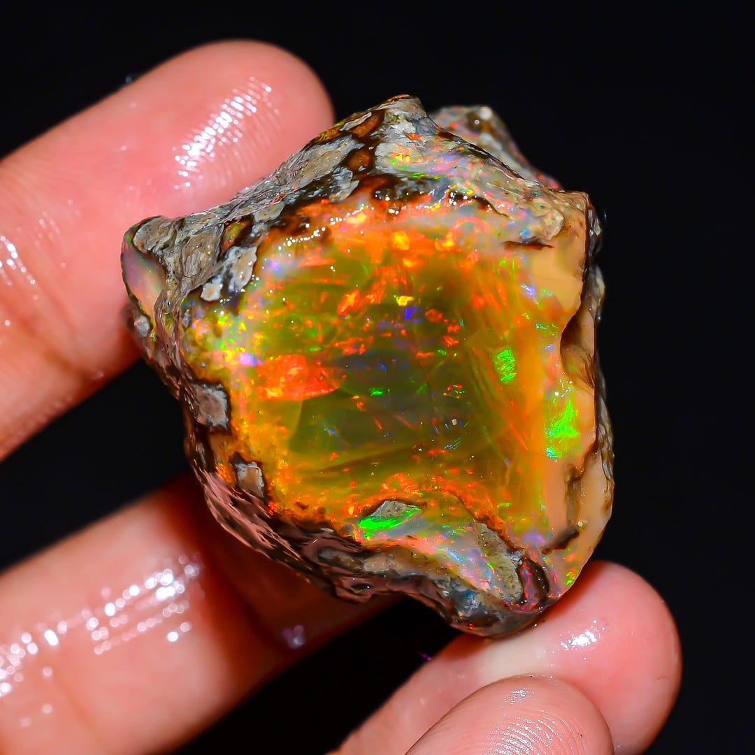 Opal Rough, Opal Raw, Opal Crystal, Natural Opal, Ethiopian Opal, Large ...