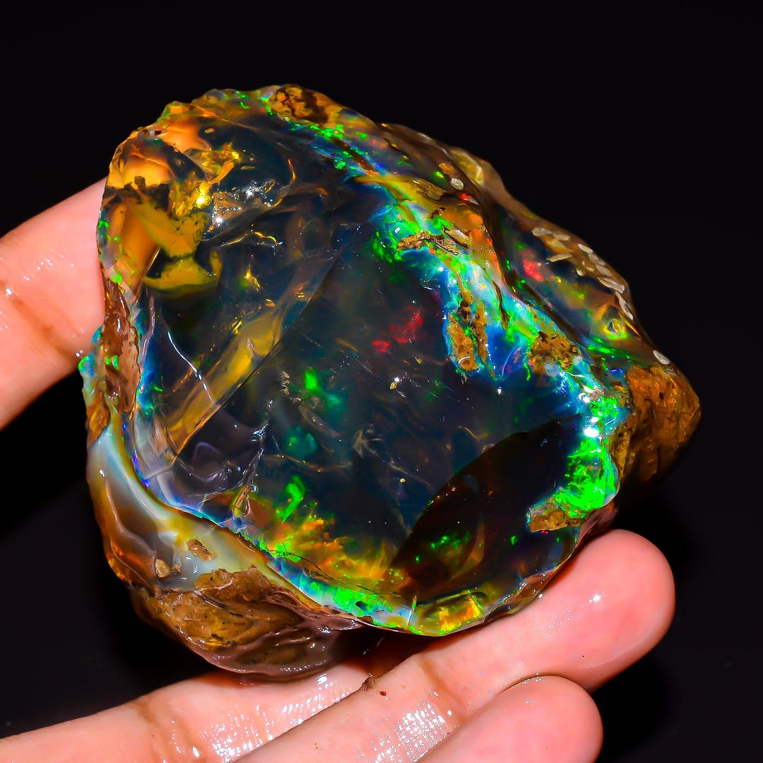 Opal Rough, Opal Raw, Opal Crystal, Natural Opal, Ethiopian Opal, Large ...