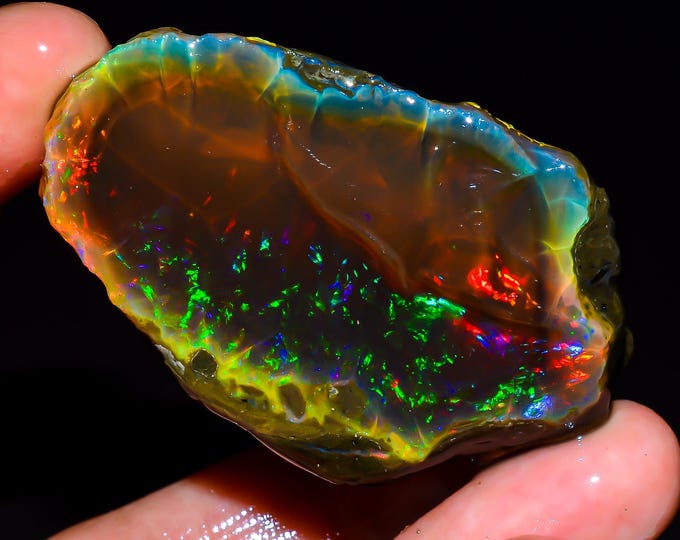 Opal Rough, Opal Raw, Opal Crystal, Natural Opal, Ethiopian Opal, Large ...