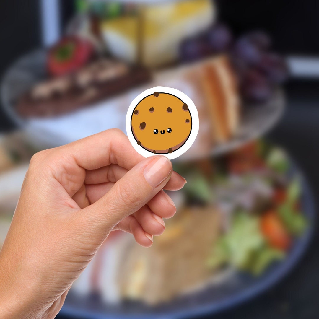 Cute Kawaii Cookie Sticker - Etsy