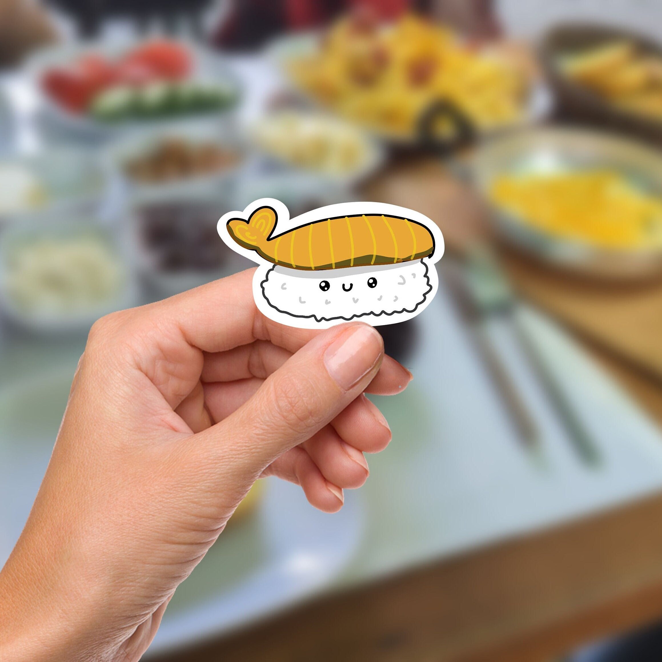 Cute Sushi Sticker - Etsy