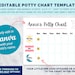 Editable Potty Chart Printable Template - Etsy