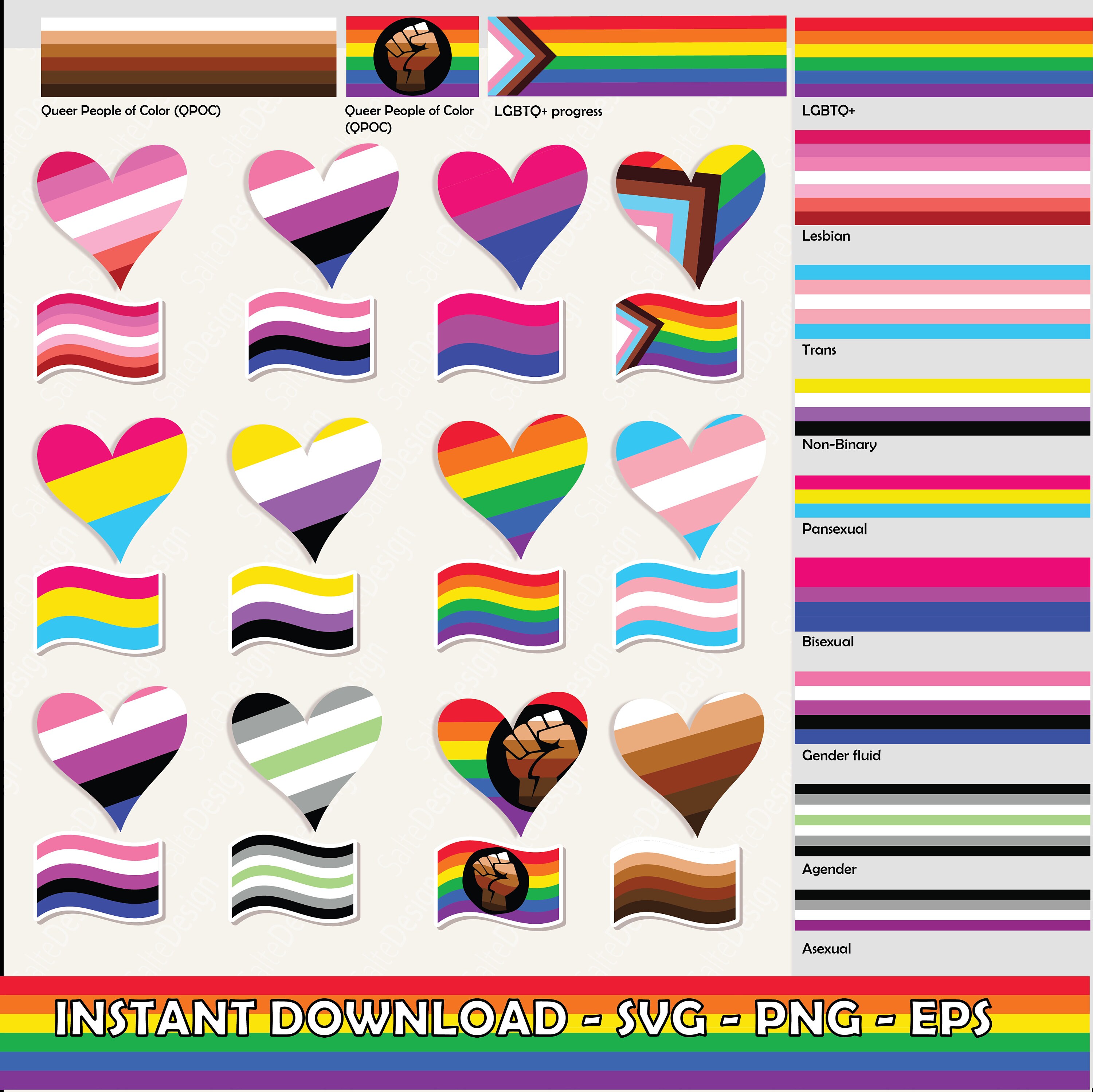 Pride SVG Bundle LGBTQ Svg Bundle LGBT Svg Pride Svg - Etsy