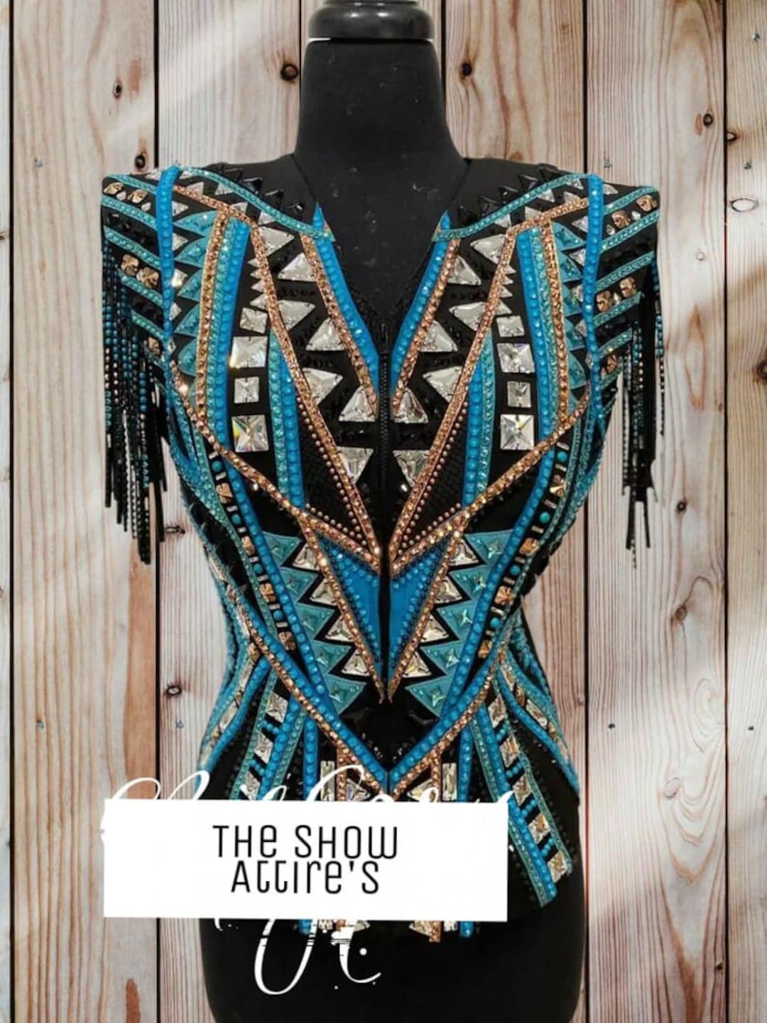 Western Show Vest With Matching Shirt - Etsy