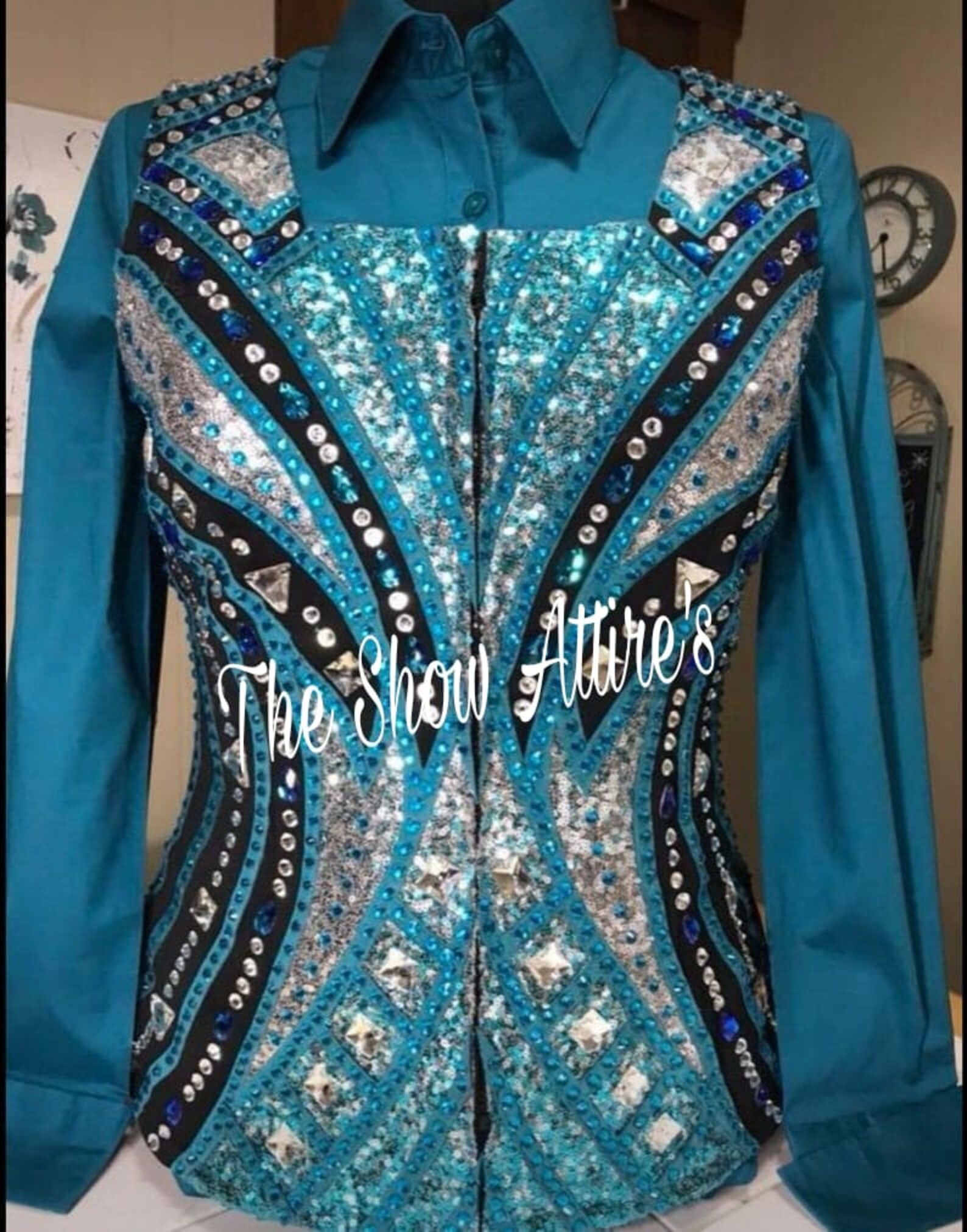 Western Show Vest With Matching Shirt - Etsy
