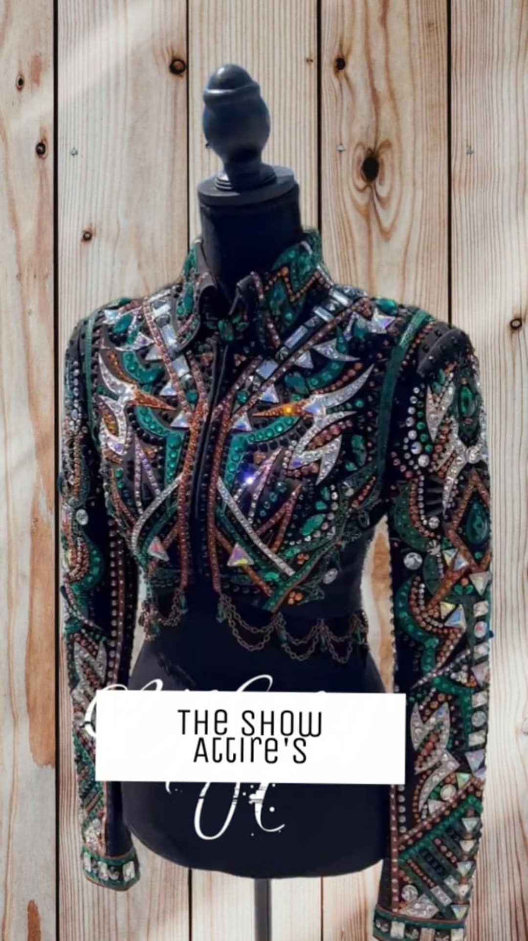 Western Showmanship Jacket - Etsy