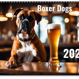 Boxer Dogs - Etsy