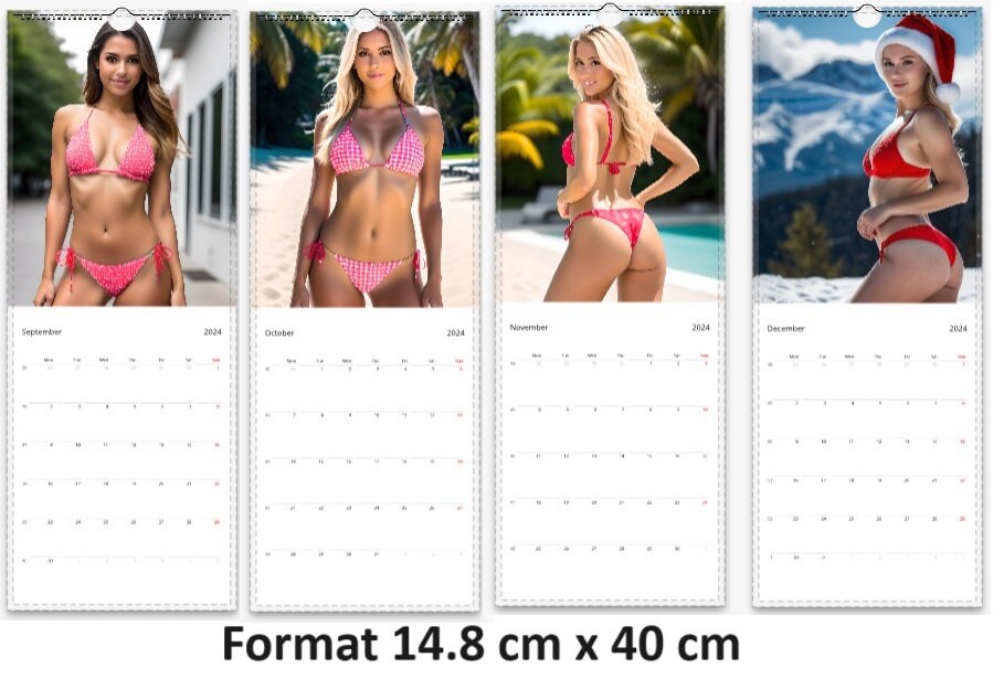 Wall Calendars Bikini at Leo Dartnell blog