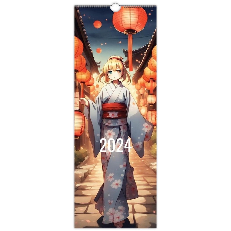 Japanese Anime Style Calendar, Wall Calendars - Etsy