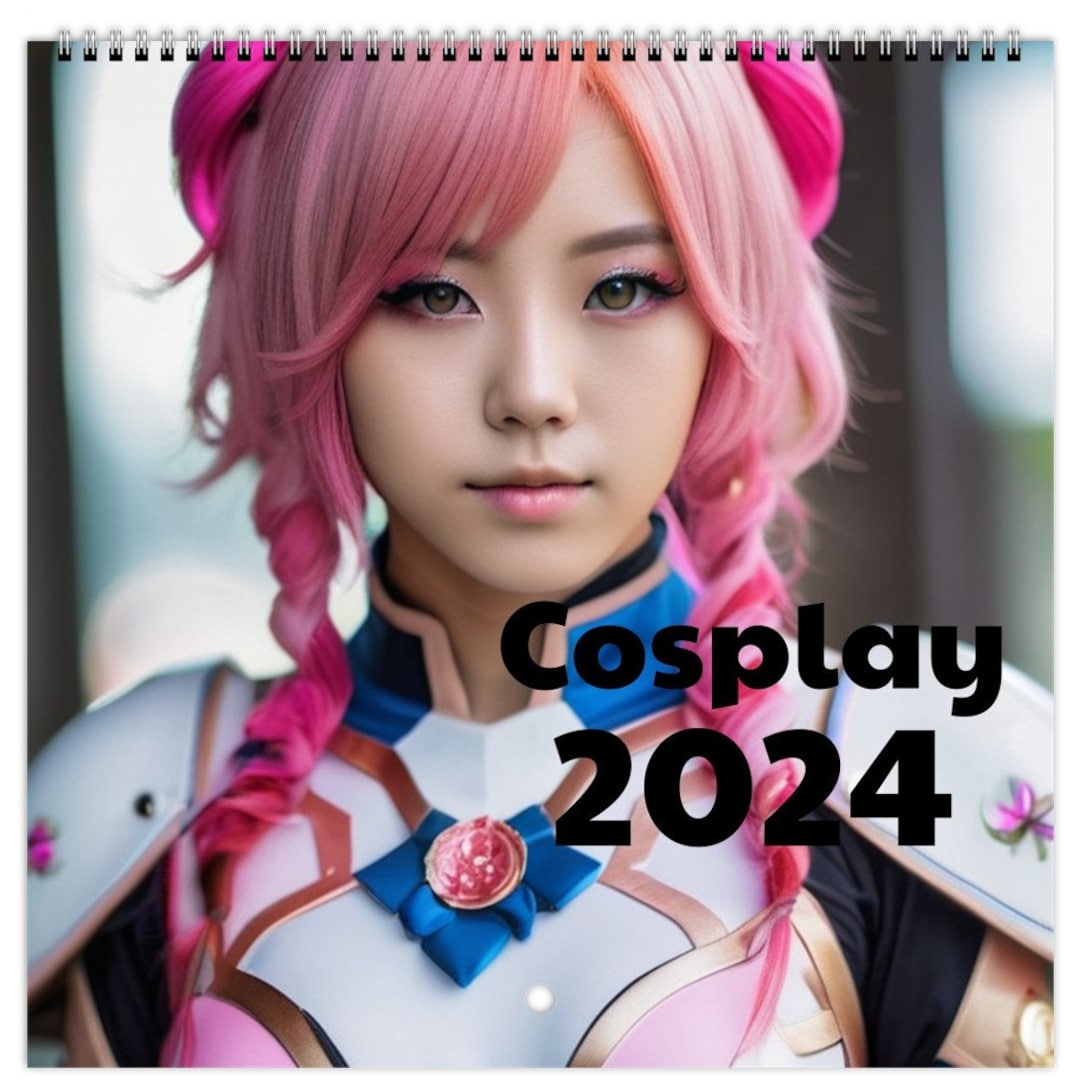 Japanese Cosplay Girls, 2024, Wall Calendars - Etsy