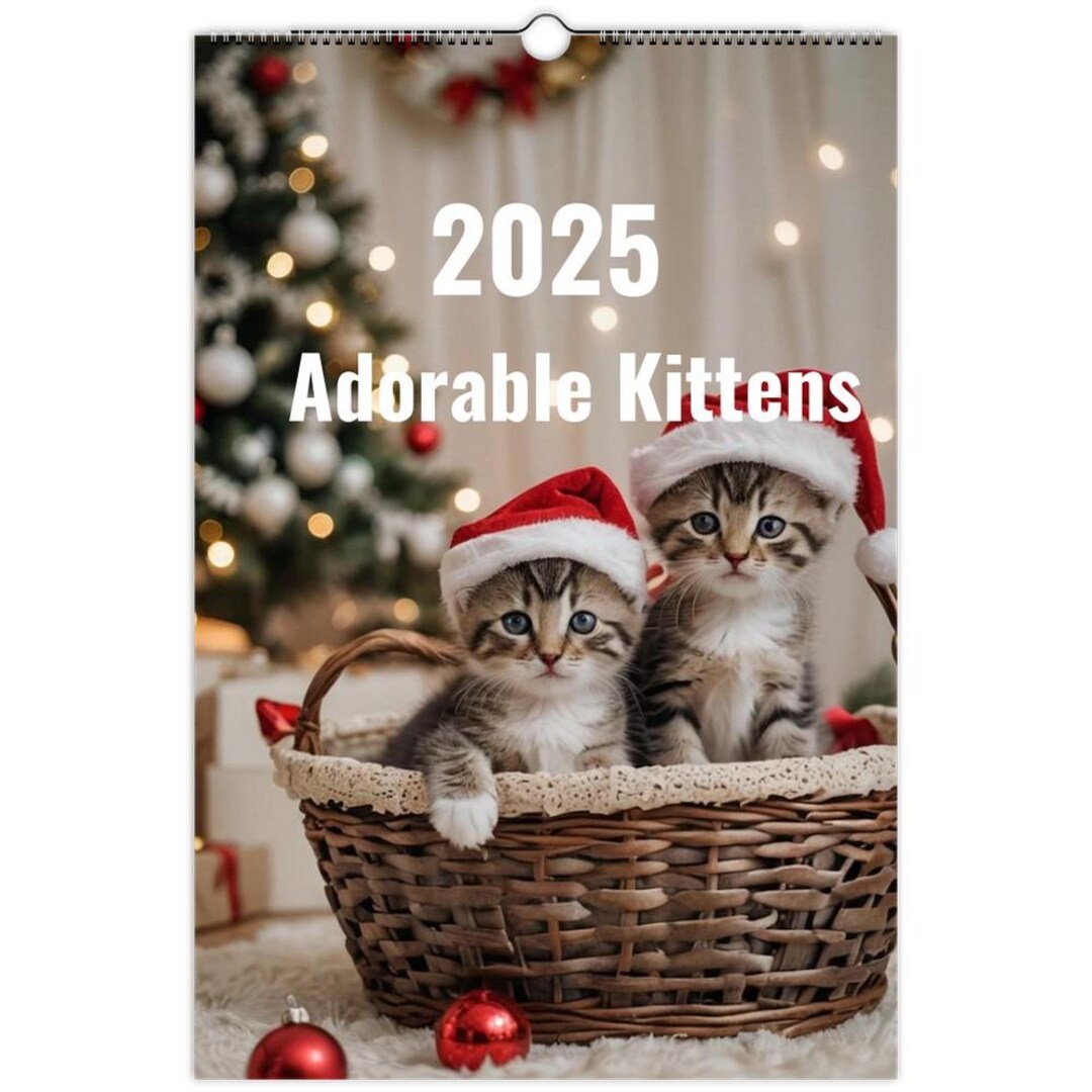 Adorable Kittens, Wall Calendars - Etsy
