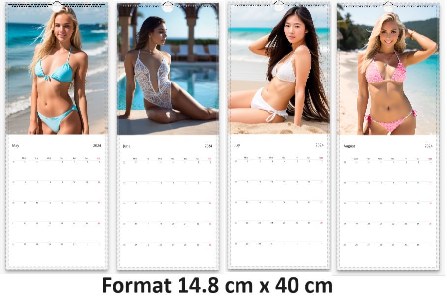 Wall Calendars Bikini at Leo Dartnell blog