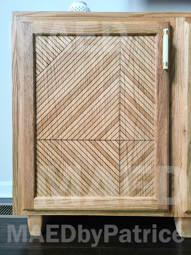 SVG Pattern Laser Engraving File for Cabinet Doors - Etsy