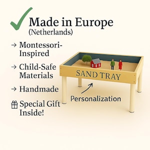 Jungian Sand Tray Table: Dora Kalff Therapy, Creative Play - Etsy