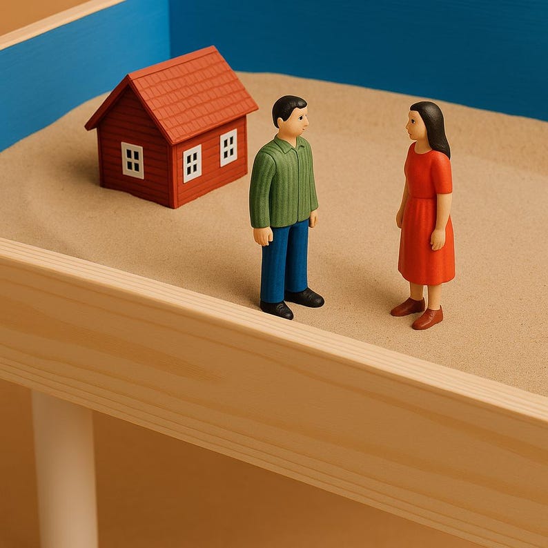 Jungian Sand Tray Table: Dora Kalff Therapy, Creative Play - Etsy