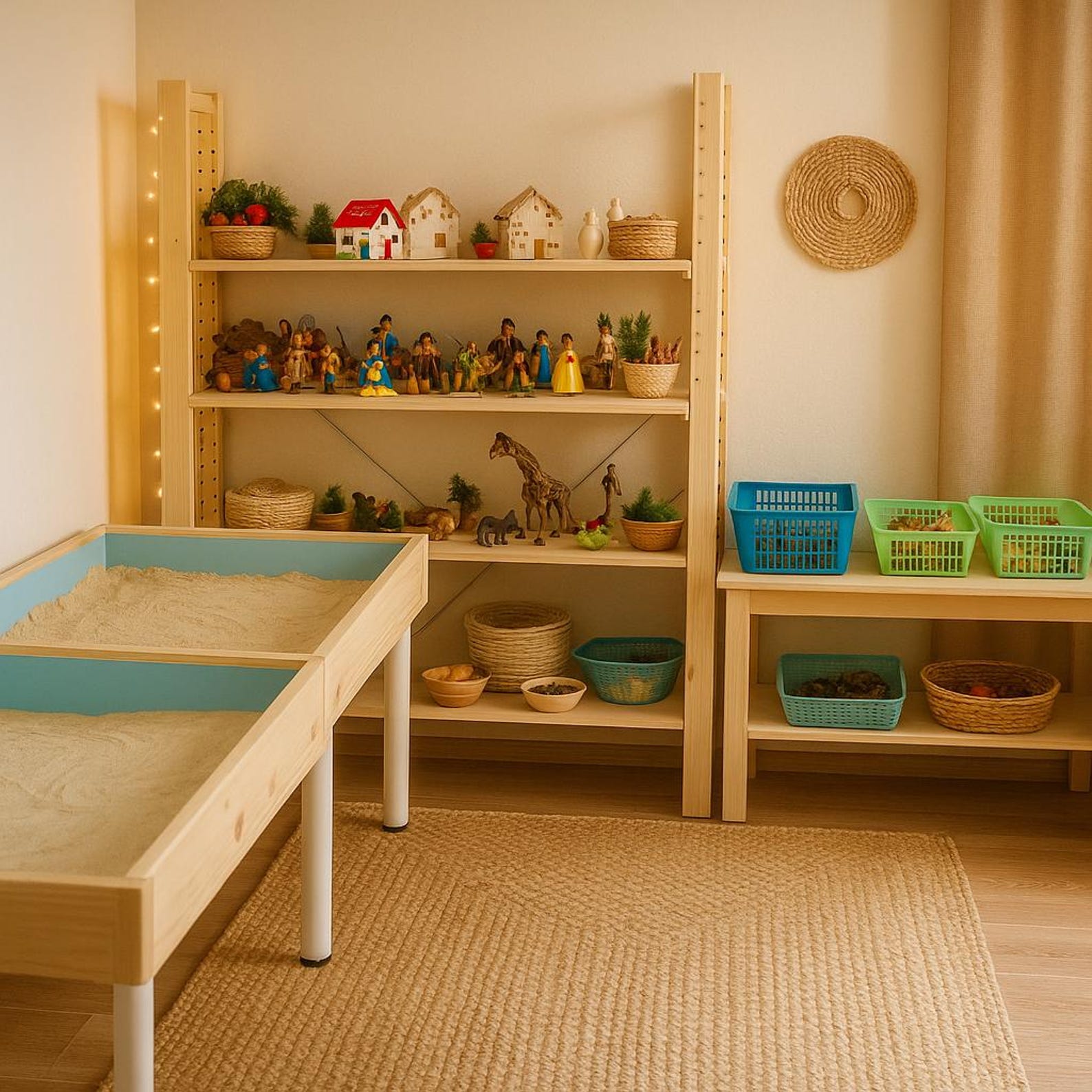 Jungian Sand Tray Table: Dora Kalff Therapy, Creative Play - Etsy