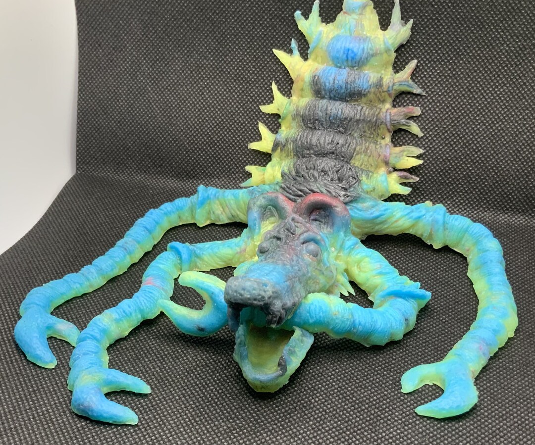 Rat Roach JIGGLER 9 Inches Long Art Toy GLOW UV Urban Silicone Sci Fi ...