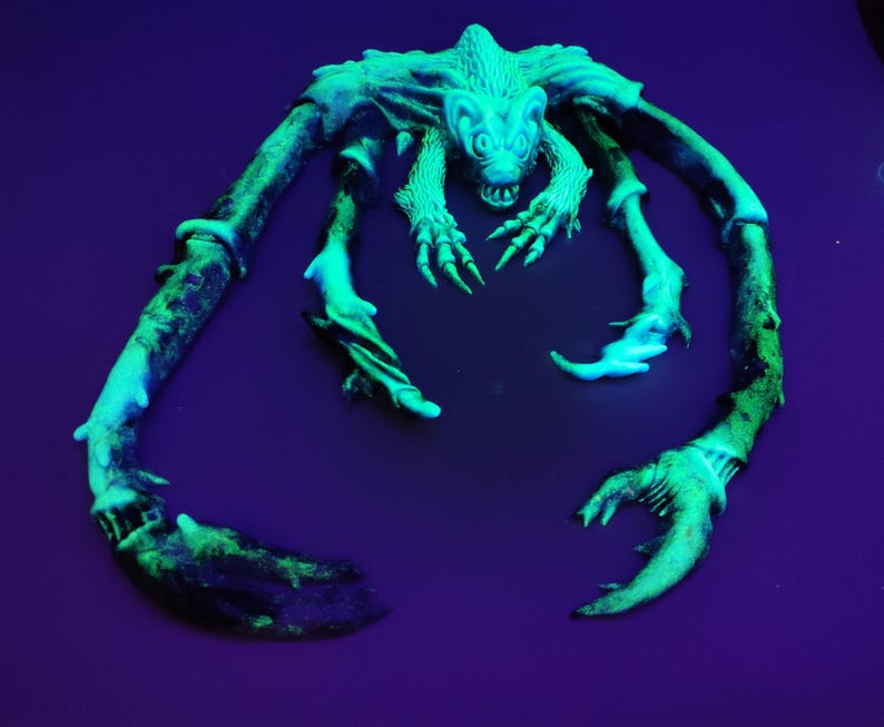 ANGRY RED PLANET Jigglers Rat Bat Spider Crab 13 Inches Long Food Safe ...