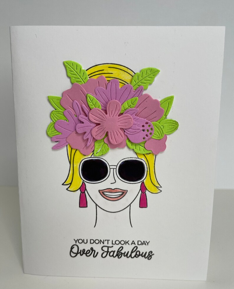 You Don’t Look A Day Over Fabulous Card - Etsy