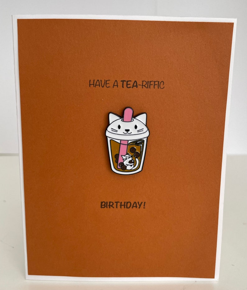 Have A Tea-riffic Birthday Card - Etsy