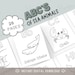 ABC SEA ANIMALS Coloring Book | Alphabet Tracing | Ocean Fish Color ...