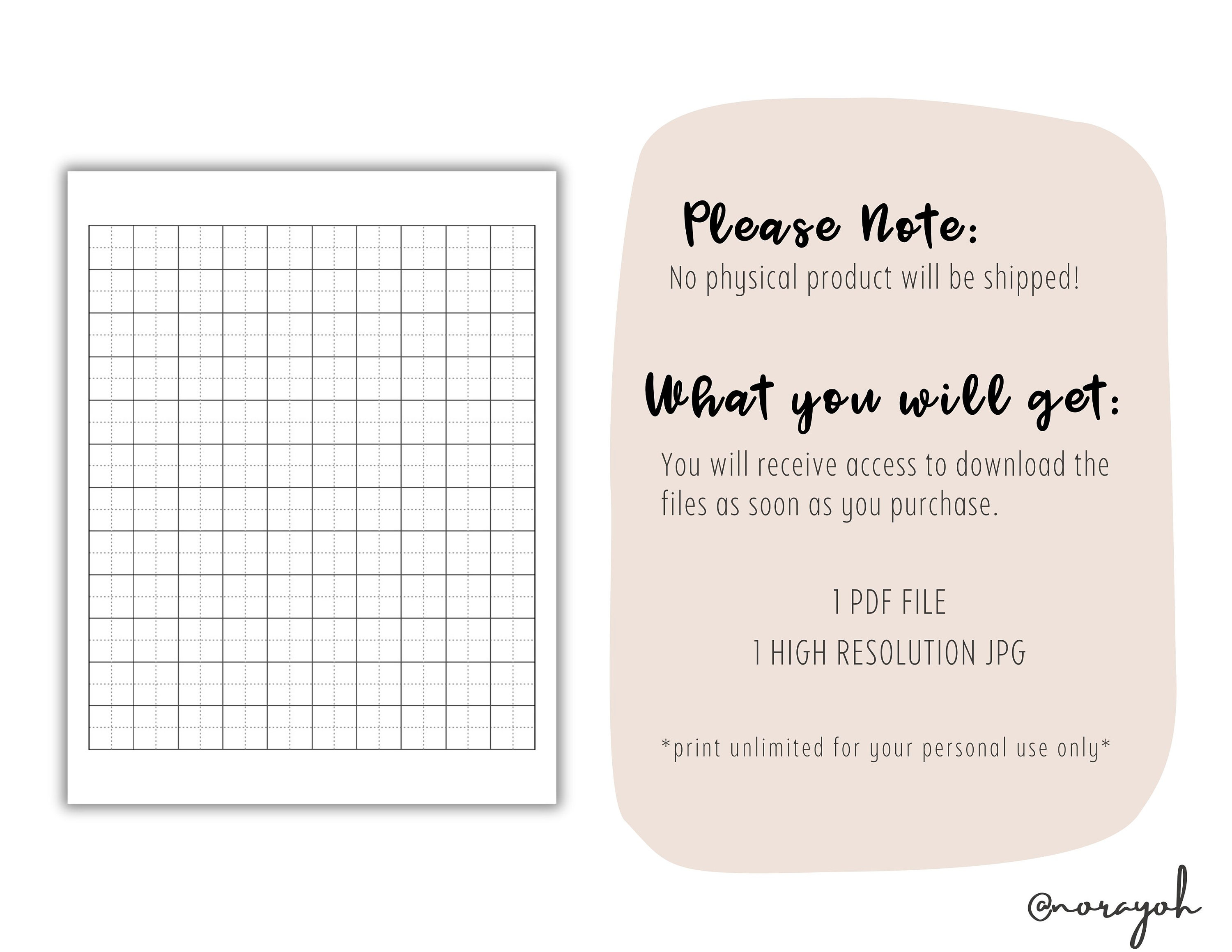 KOREAN | HANGUL | Writing Practice Sheet | Printable Handwriting Page ...