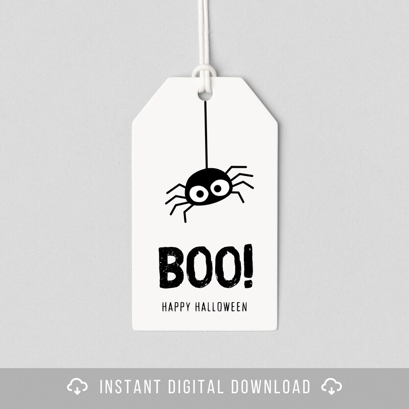 Spider Gift Tag - 60+ Gift Ideas for 2024