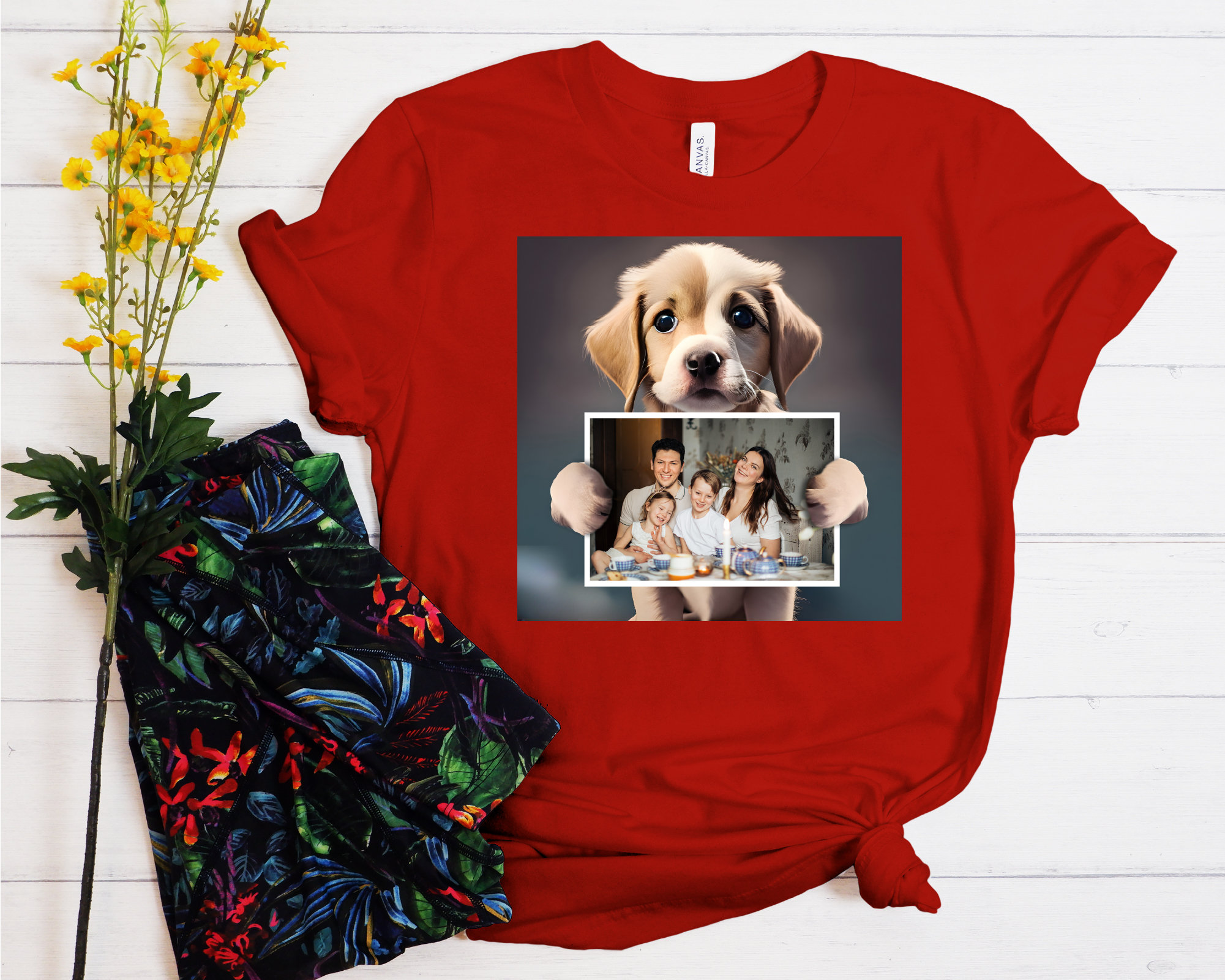 Custom Photo Shirt, Family Picture Shirt, Your Picture Shirts, Your ...