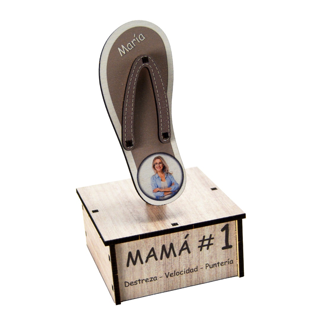 Mom Flip Flop Trophy, Vector - Etsy