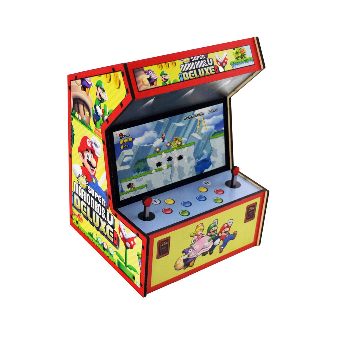 Piggy Bank Arcade Machine Mario Bros Vector and Laser Engraving - Etsy